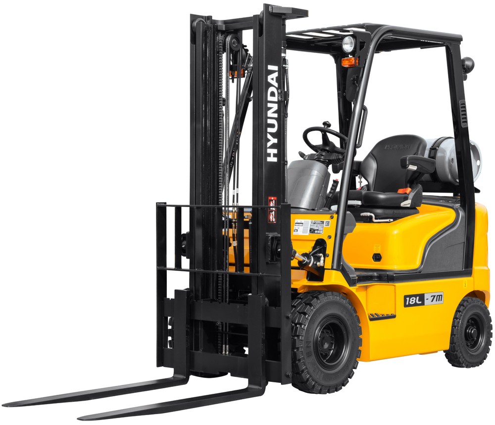 Купить газовый вилочный погрузчик Hyundai 18l-7m